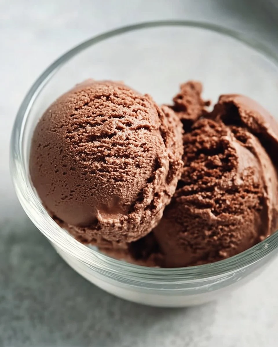 Homemade Chocolate Ice Cream